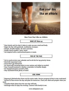Run Your Day Like an Athlete | Daily PlanIt