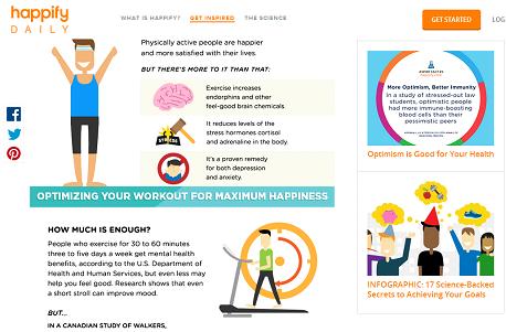 Benefits of 11 Happiness Habits in Infographics | Daily PlanIt